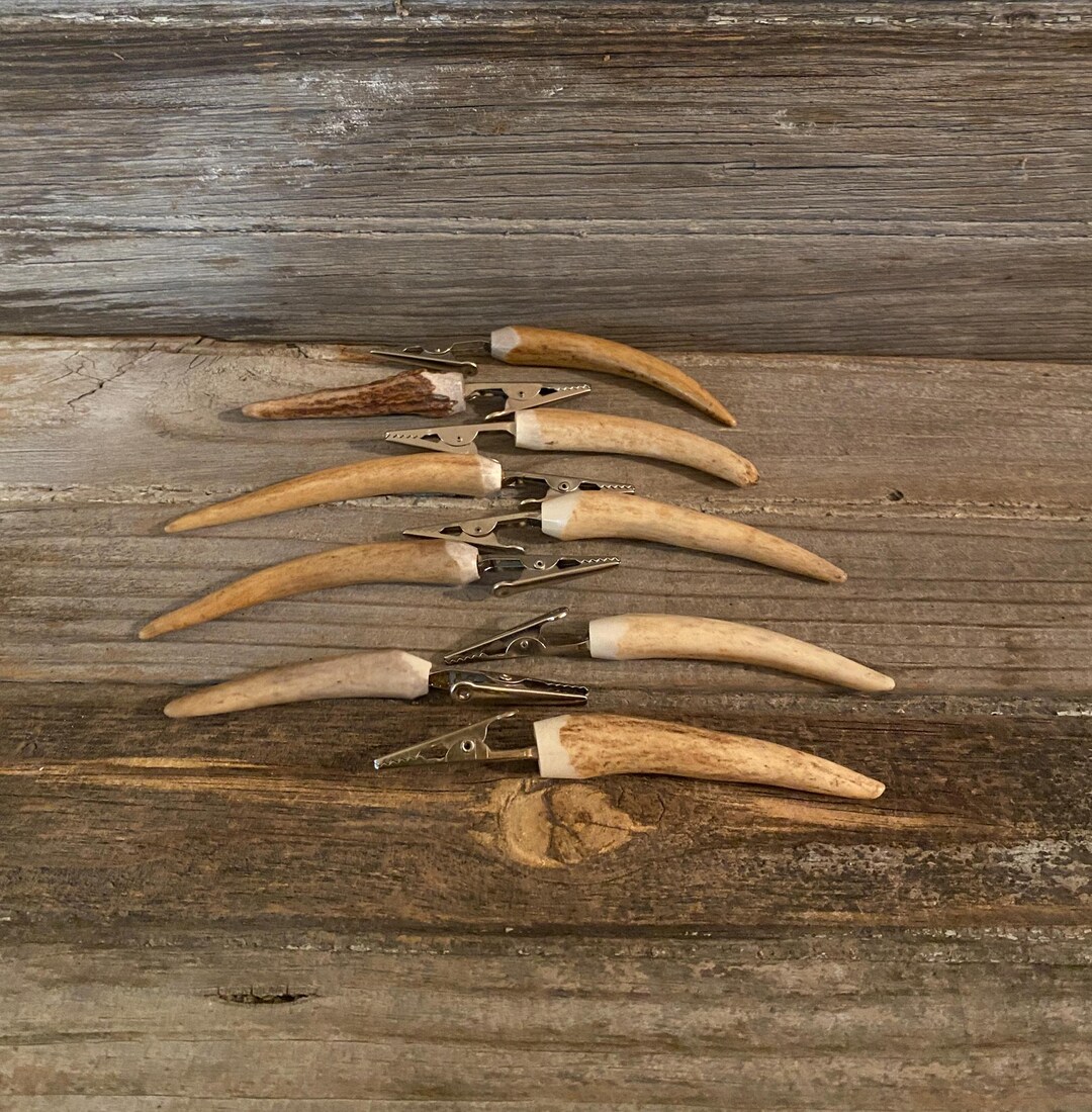 Antler Tine Clip - Etsy
