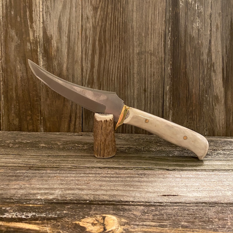 Antler Handle Knife - Etsy