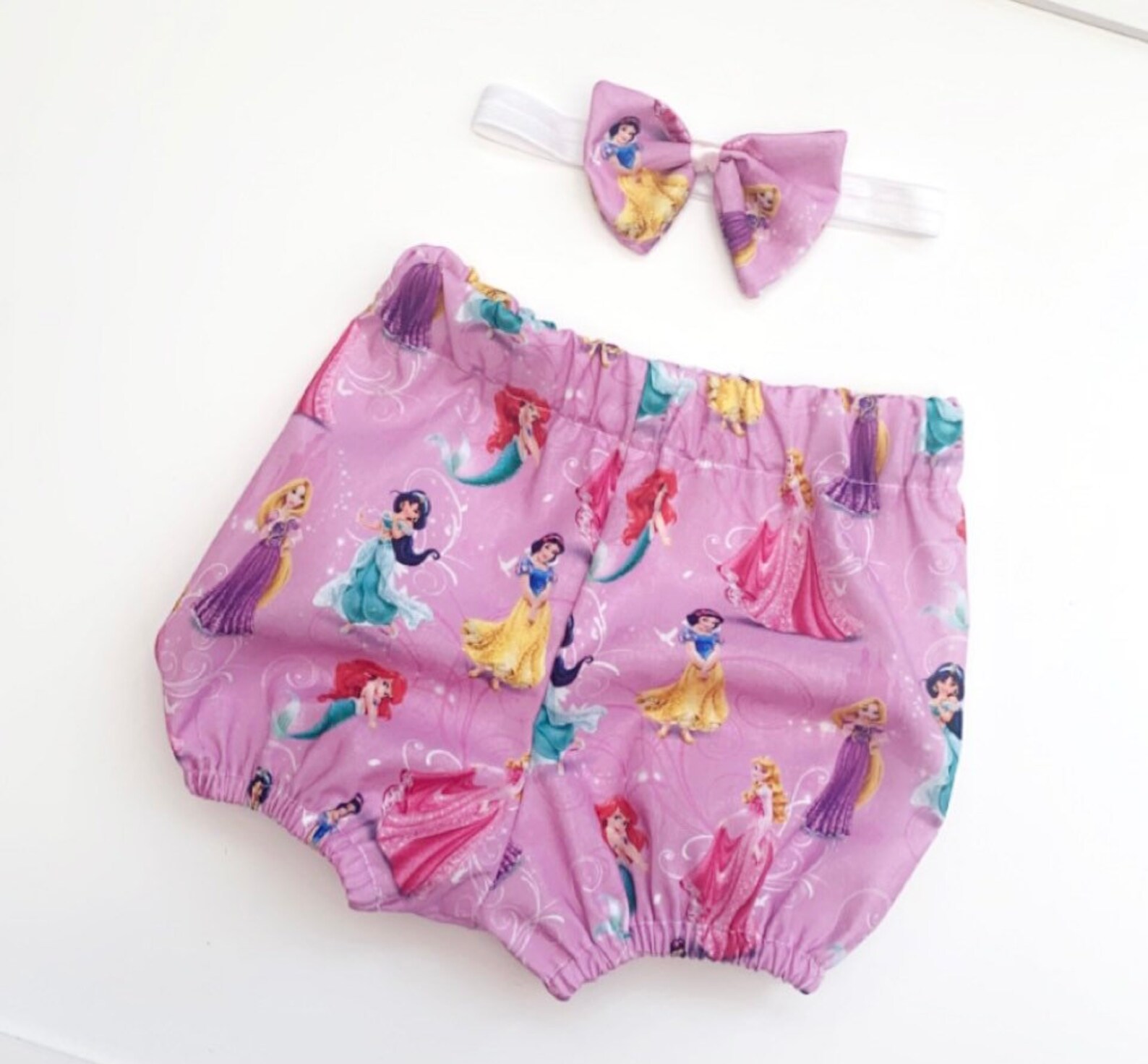 Handmade Girls Princess Bloomers / shorts & Free Matching | Etsy