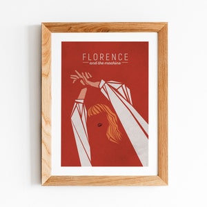 Florence and the Machine Poster - Vector Portrait Wall Art Digital ...