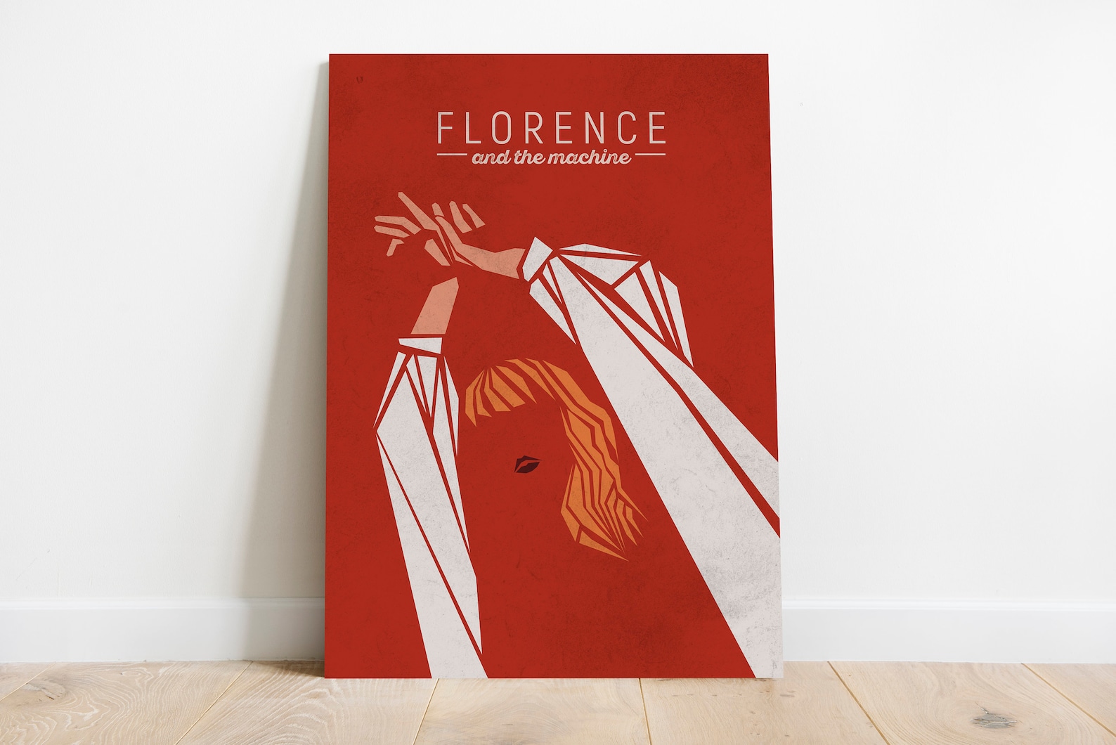 Florence and the Machine Poster - Vector Portrait Wall Art Digital ...