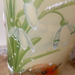 LED Candle "spring is Here" - 3D Effect - Wax Pillar Candle - Gift ...