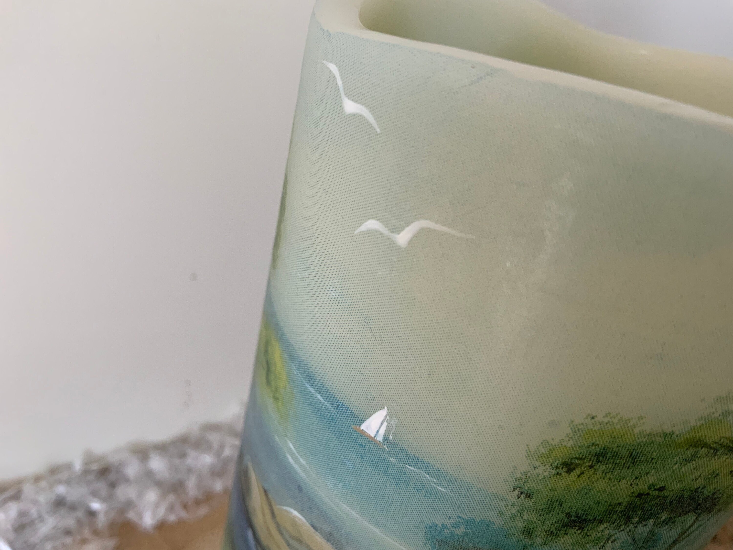 LED Candle summer Dream Sea Themed Pillar Candle - Etsy