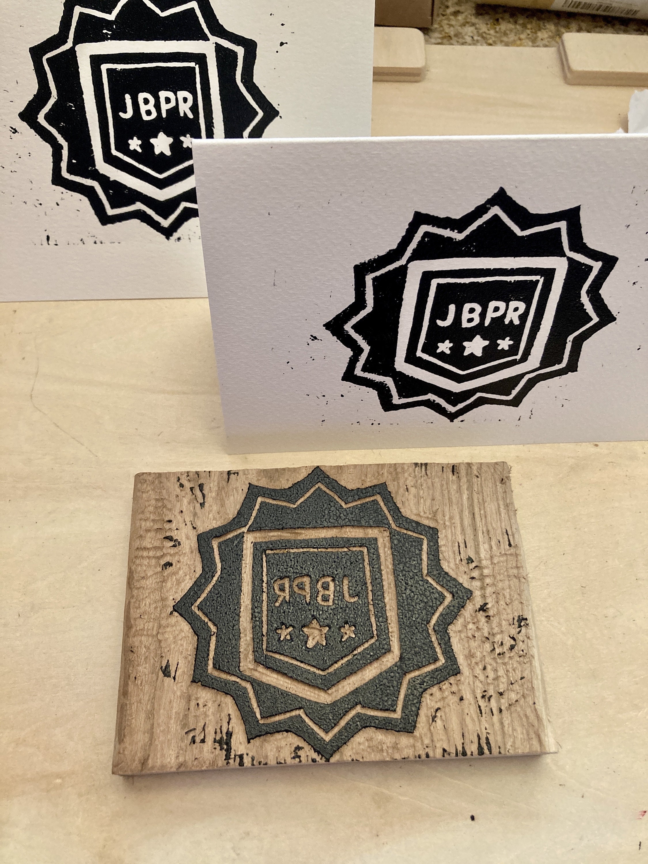 Custom Carved Logo + Woodcut Logo Design - Etsy