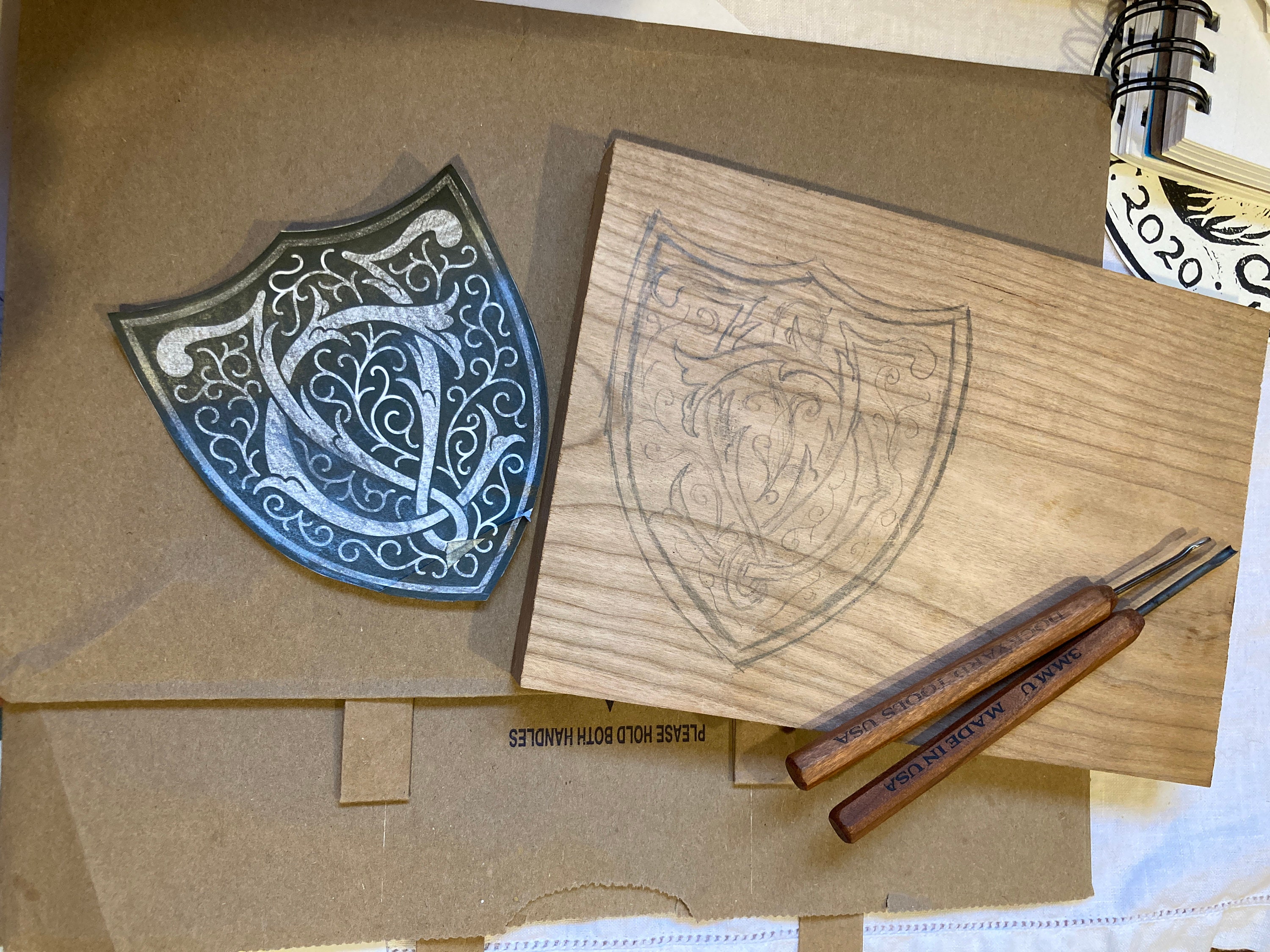 Custom Carved Logo + Woodcut Logo Design - Etsy