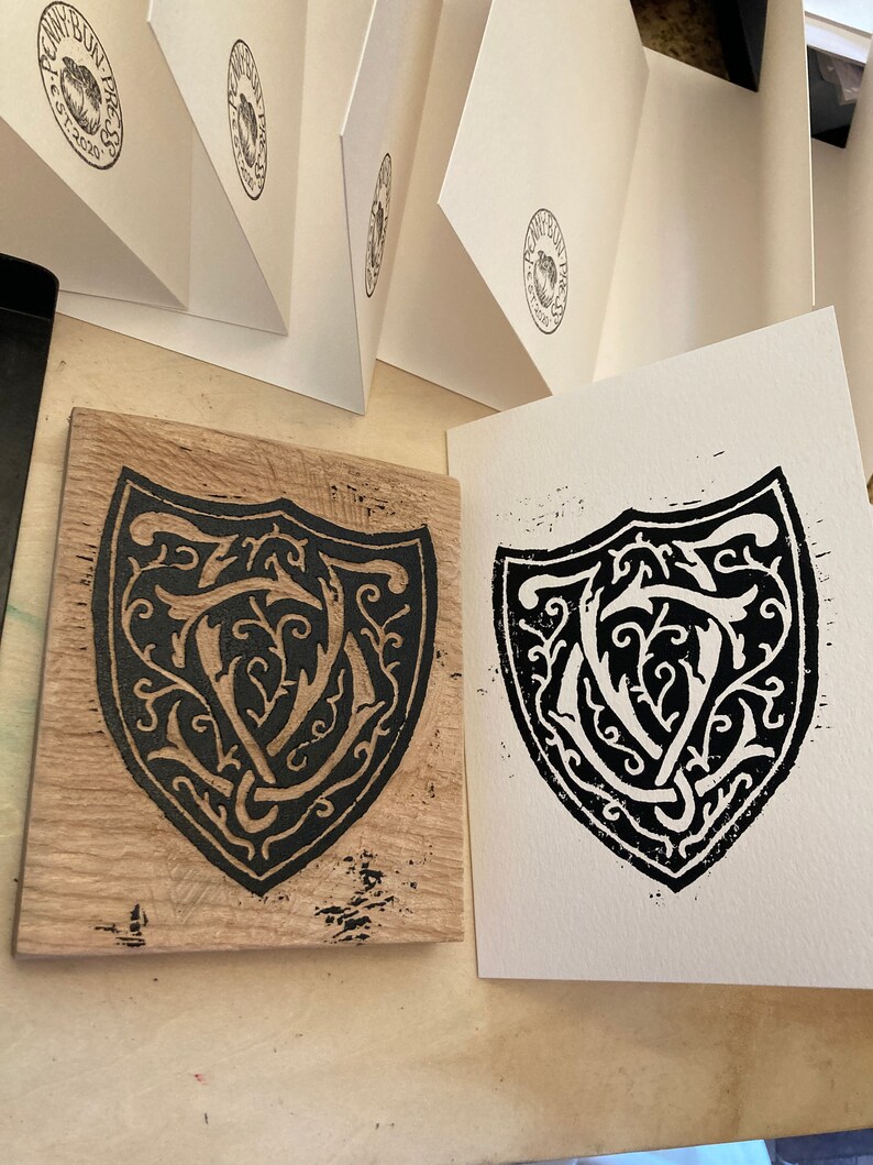 Custom Carved Logo + Woodcut Logo Design - Etsy