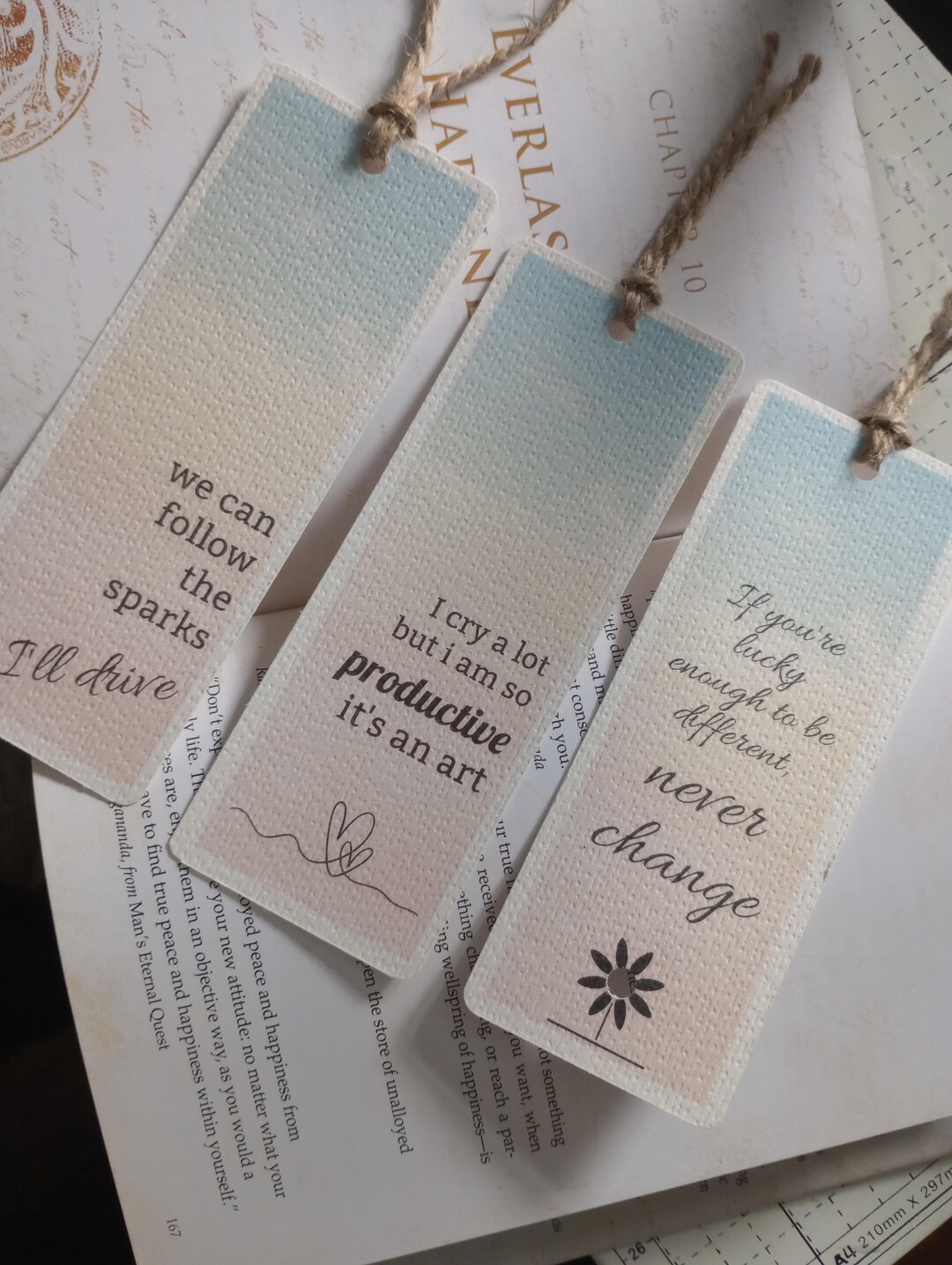 Taylor Swift Bookmarks Handmade Taylor Swift Giftgift for Swiftiesset ...