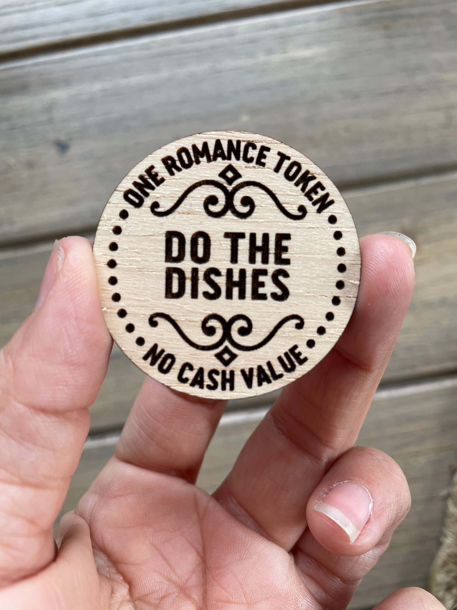 Romance Tokens for Him or Her Valentine's Day Couples - Etsy