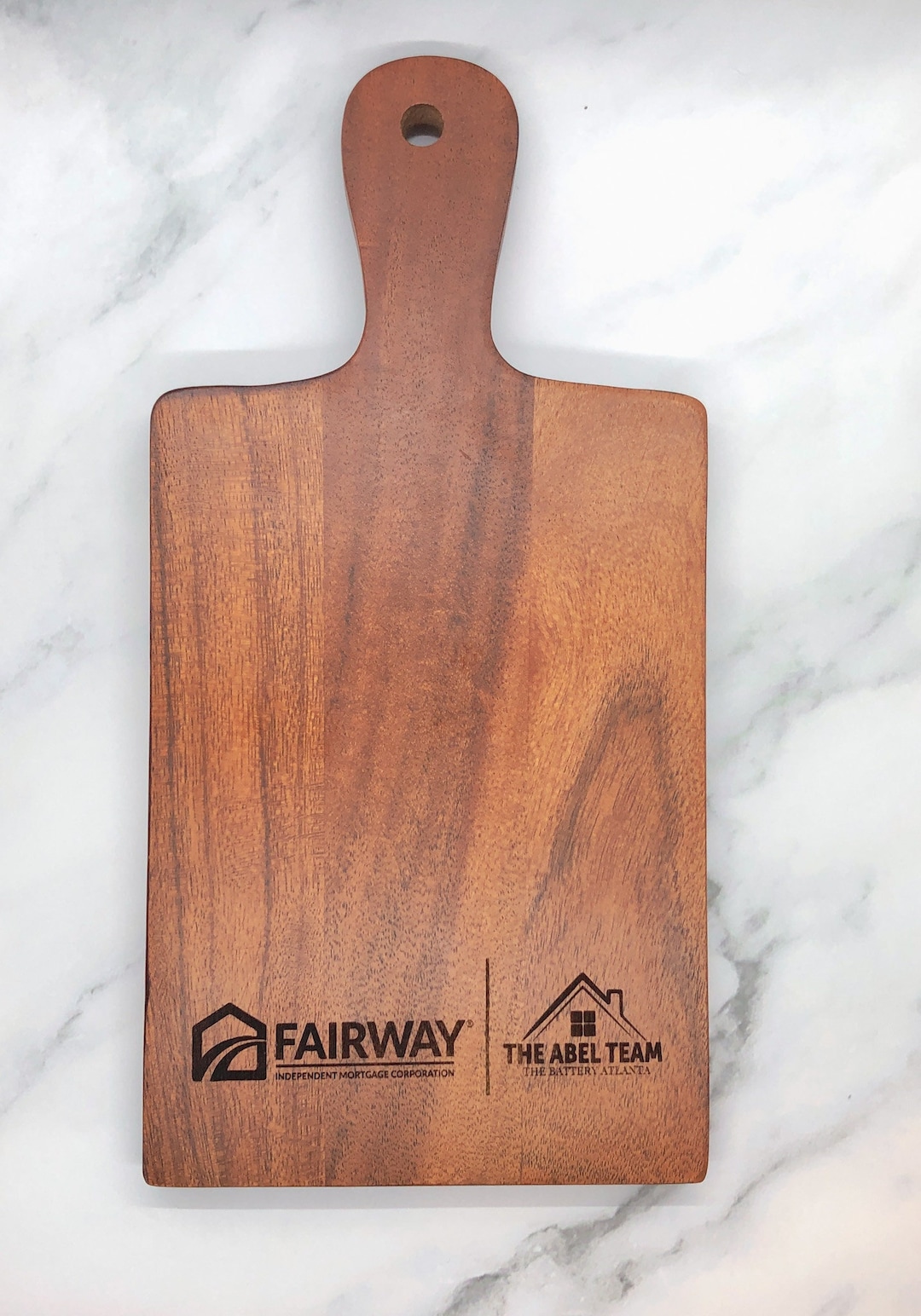 Custom Corporate Logo Hardwood Cutting Board, Engraved Logo Onto Board ...