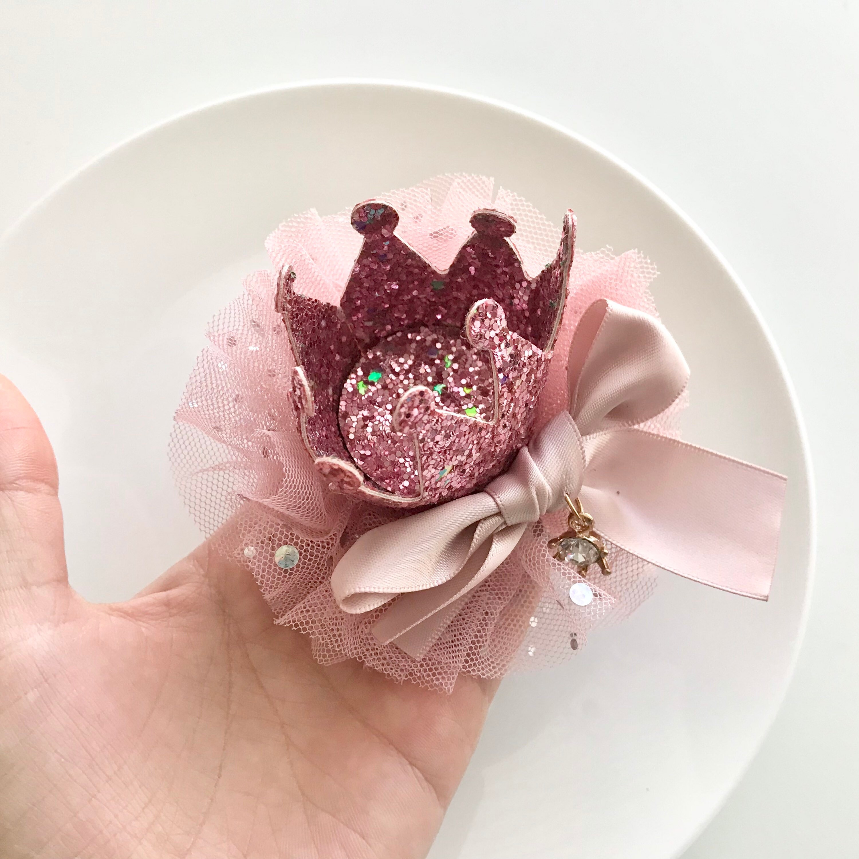 Large Crown Hair Clips 3D Crown Hair Clip Toddler Childrens - Etsy