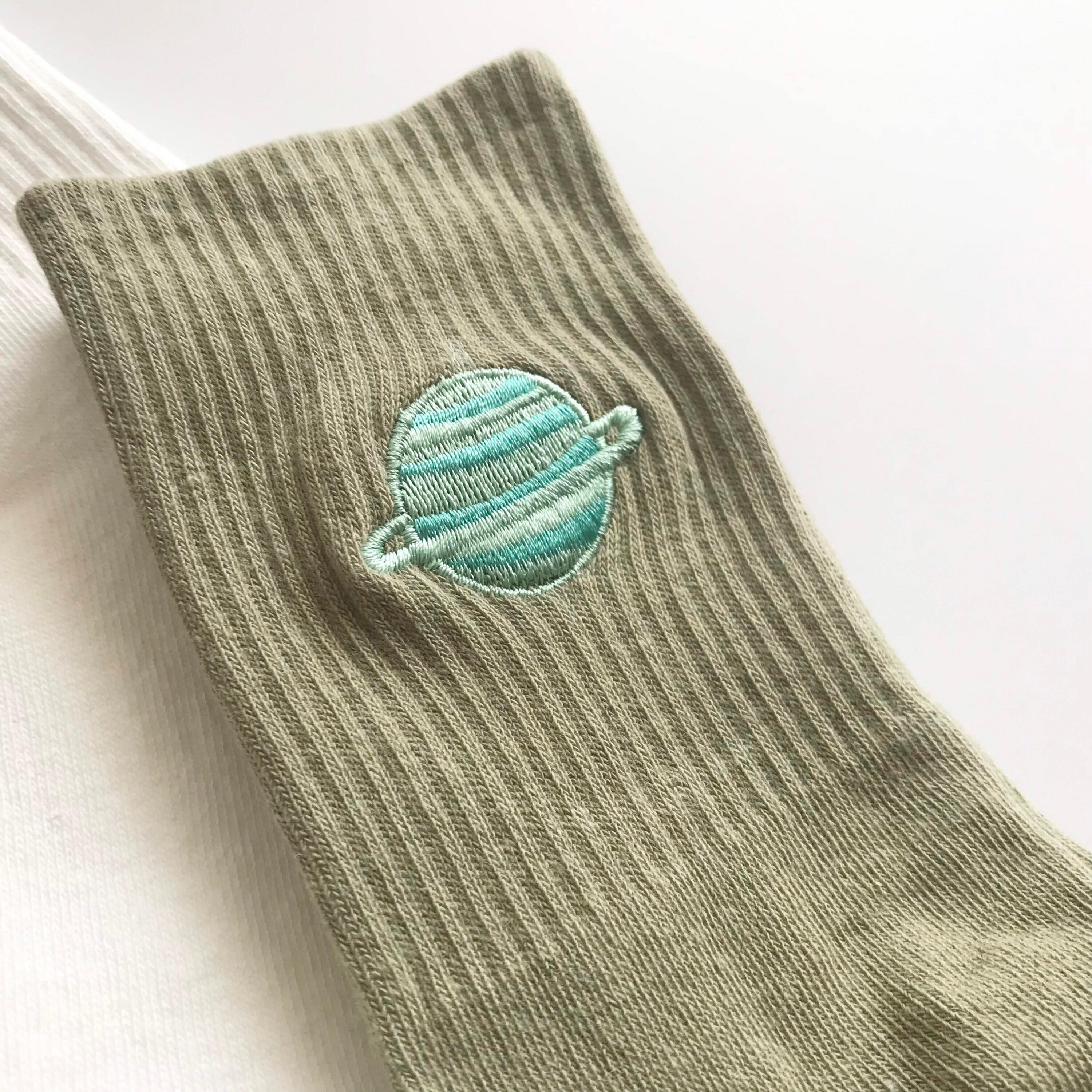 Planet Socks Universe Socks Crew Socks Novelty Socks Women - Etsy UK