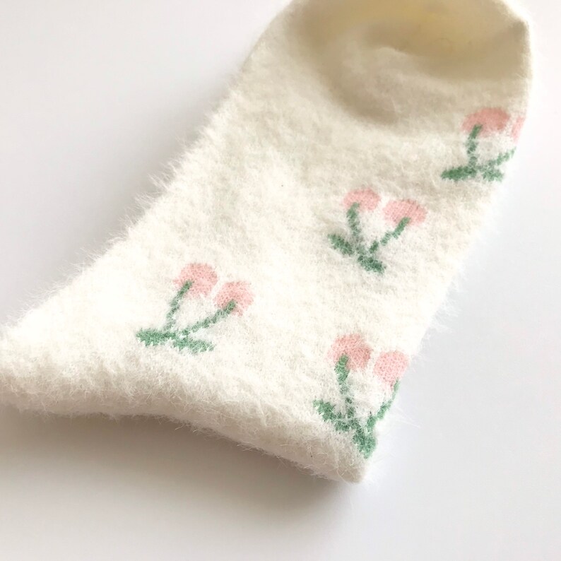 Strawberry Socks Avocado Socks Fuzzy Socks Fluffy Socks - Etsy