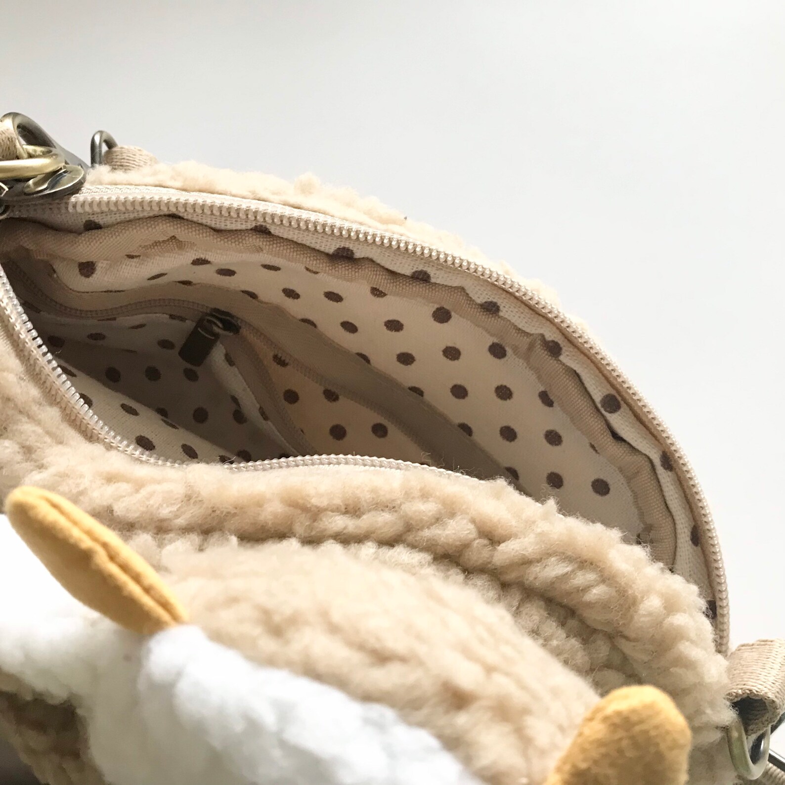 Cow Crossbody Bag Cow Pouch Fleece Sherpa Bag - Etsy