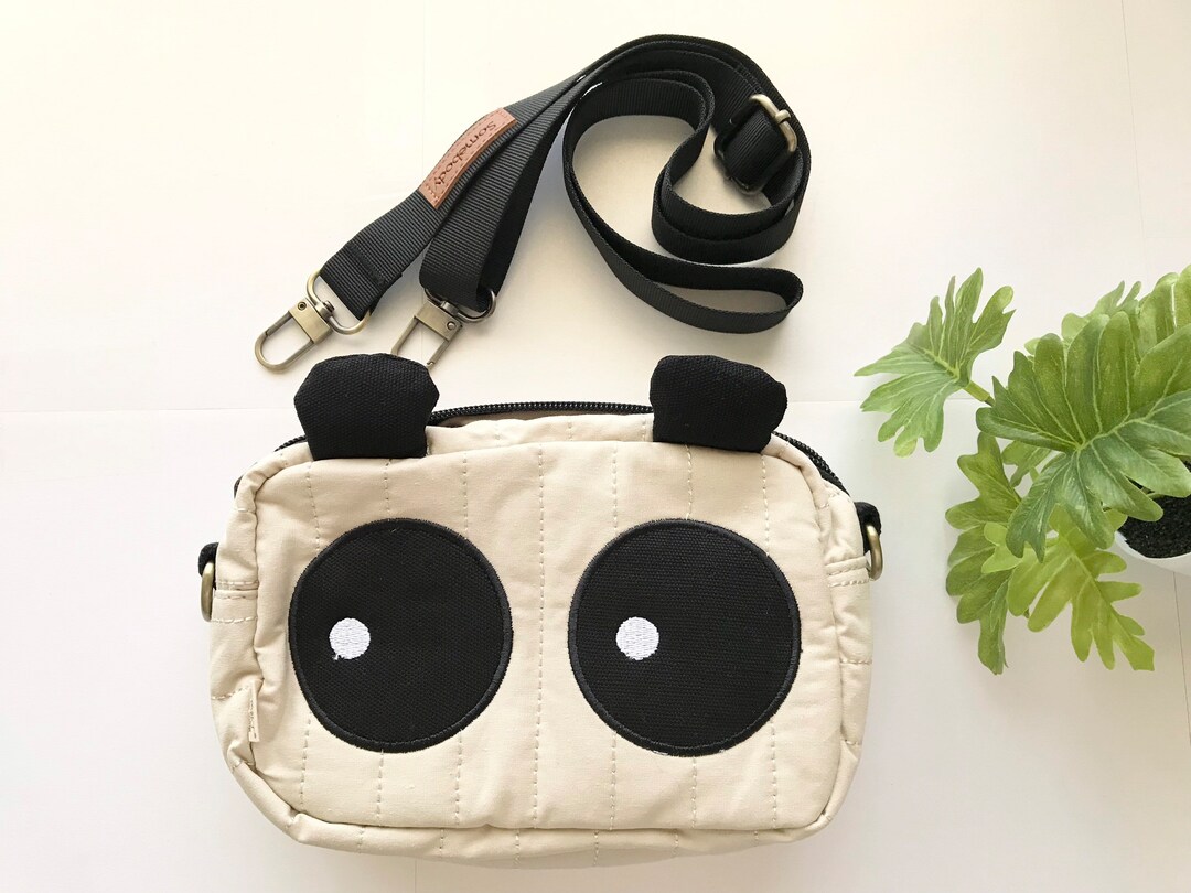 Panda Crossbody Bag, Panda Pouch, Cute Crossbody Bag, Somebody ...