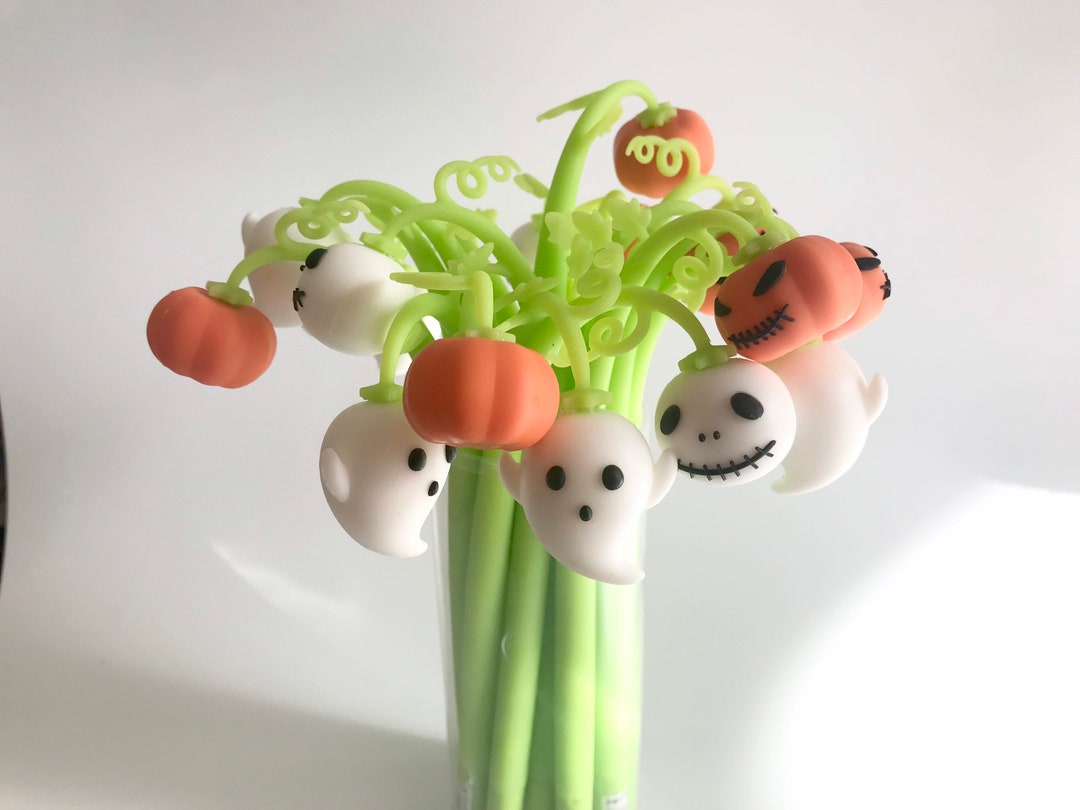 Halloween Pens, Holiday Pens, Ghost Pen, Jack O Lantern Pens, Gel Pens ...