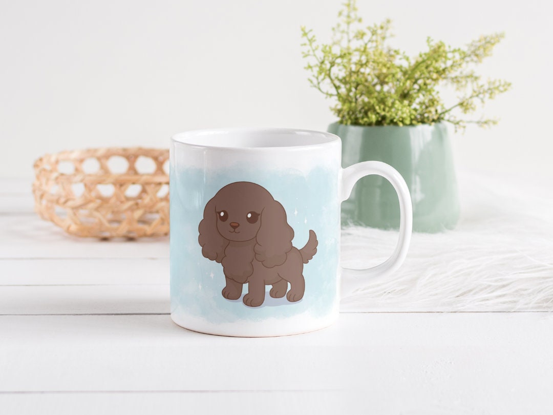 Cocker Spaniel Mug, Stay Pawsitive, Personalized Dog Mug, Pet Lovers ...