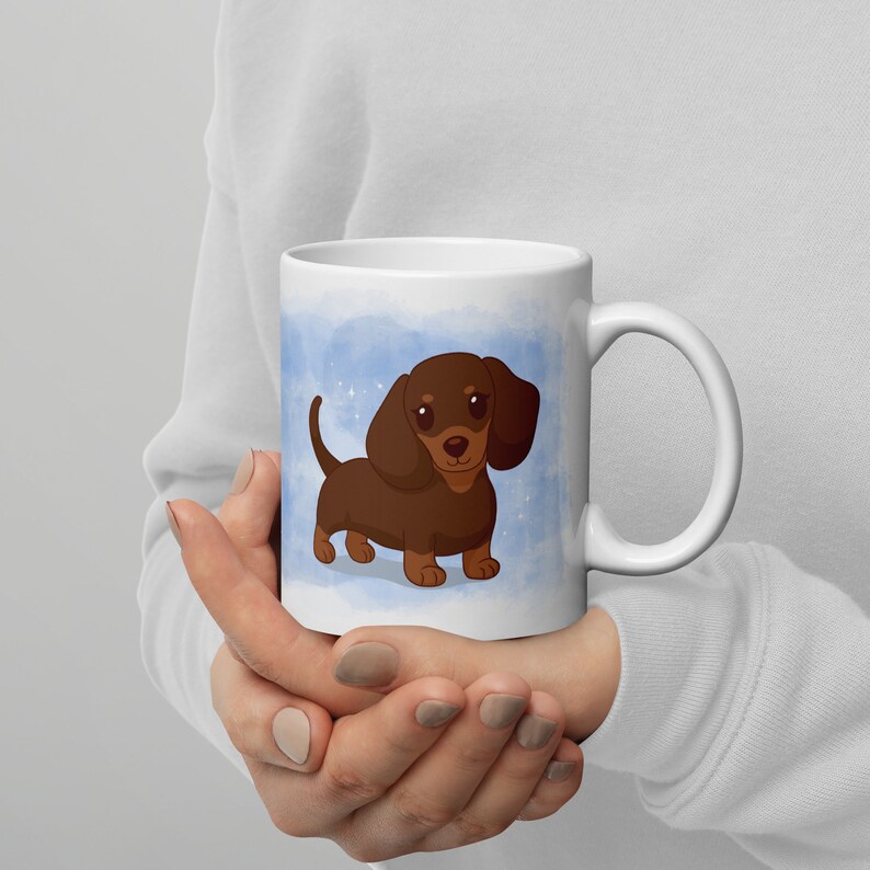 Dachshund Dog Mug, stay Pawsitive, Coffee Mug, Perfect Gift for Pet ...