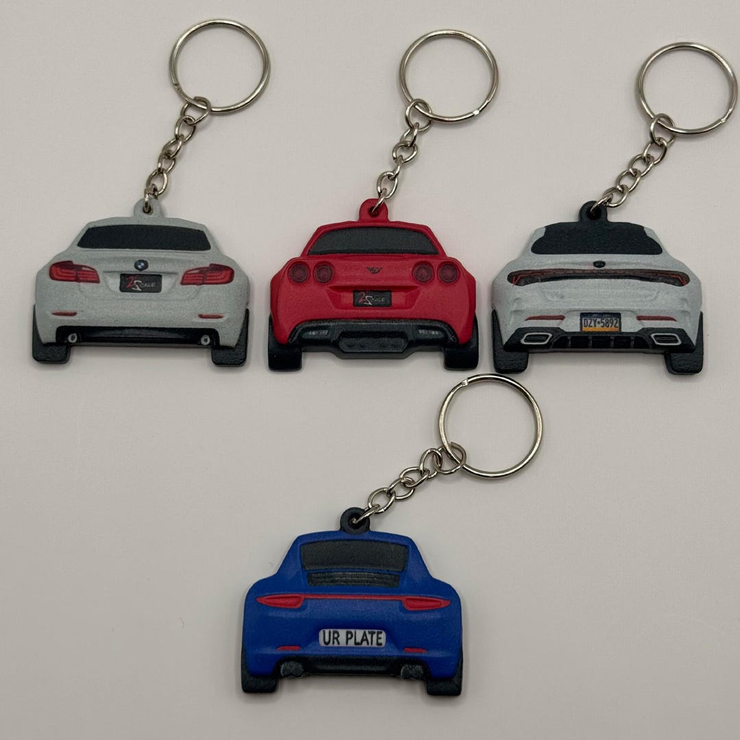 Custom Car - Keychain - Etsy