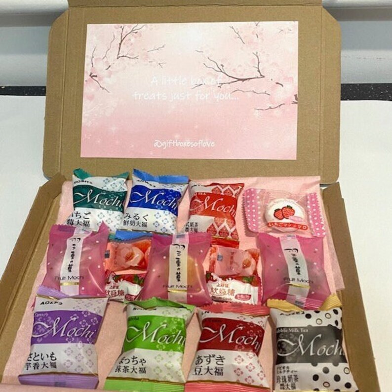 Mochi Snack Box Kawaii Snack Box Mochi Gift Set Japanese - Etsy UK