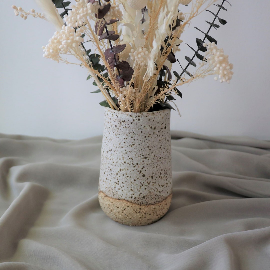 Ceramic Cylinder Vase Made in Melbourne - Etsy