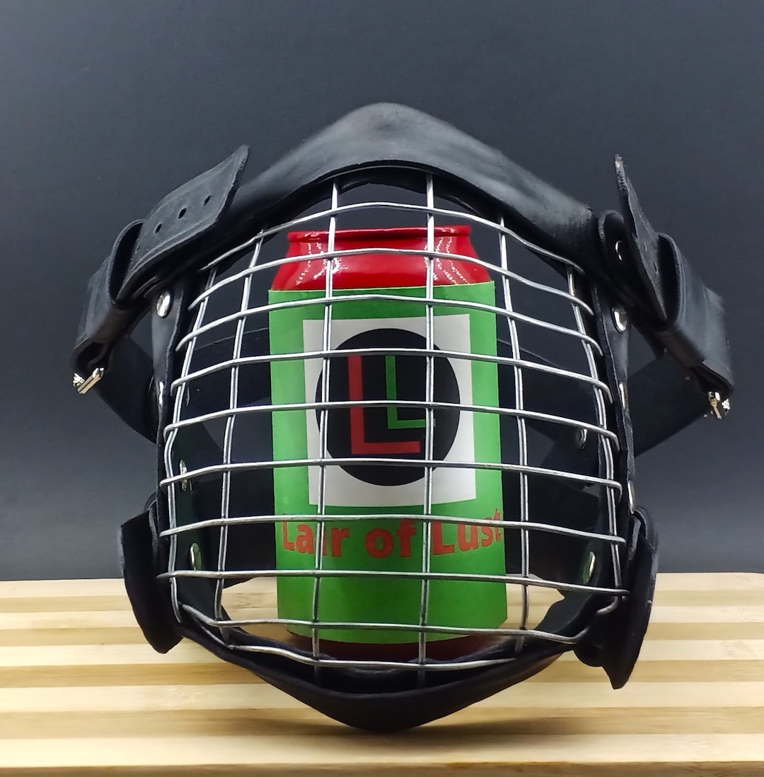 Leather Muzzle Human Mask Pre-order Handmade - Etsy