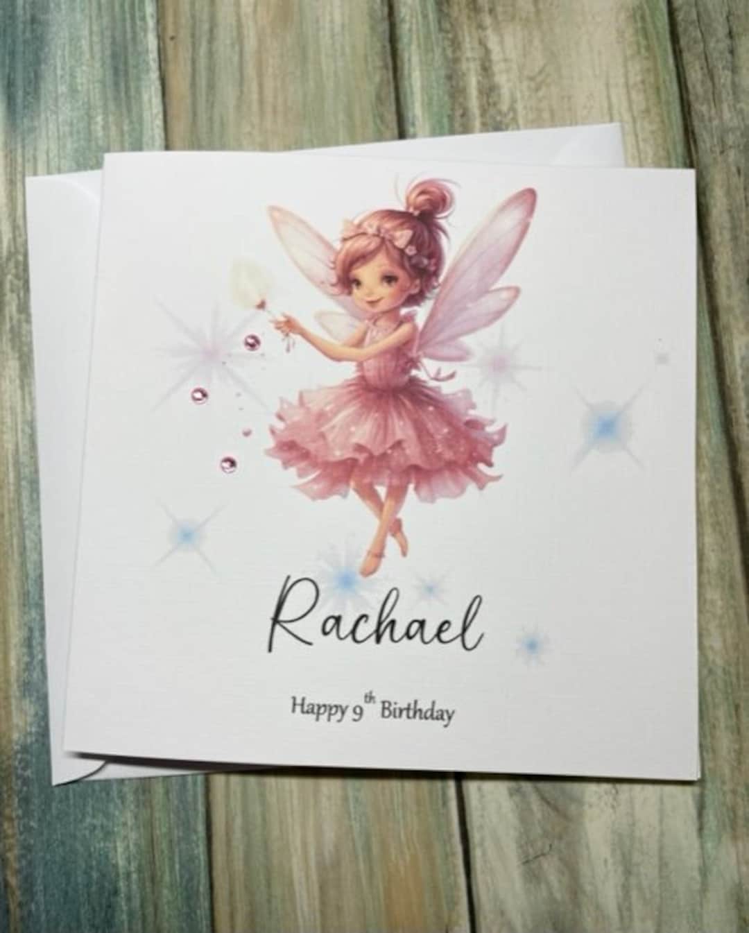 Fairy Birthday Card for Girl Happy Birthday Daughter Granddaughter ...