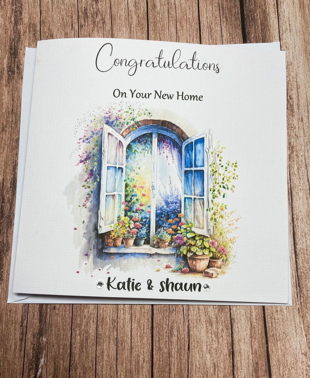 New Home Congratulations Card Handmade and Personalised for Son ...