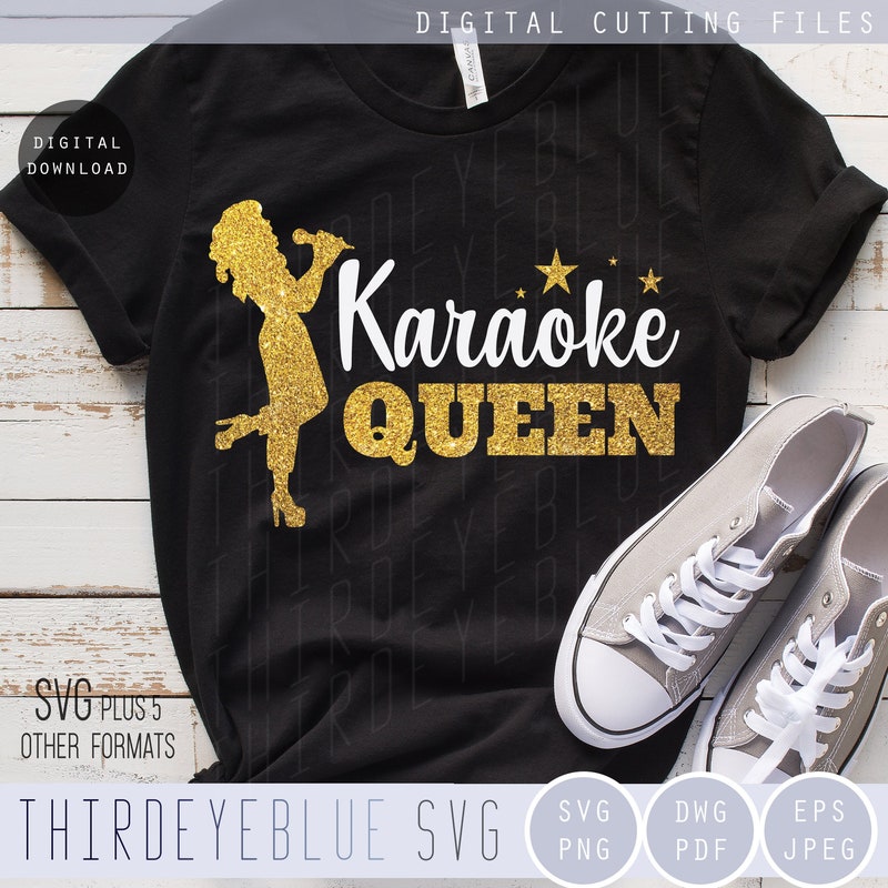 Karaoke Svg - Etsy