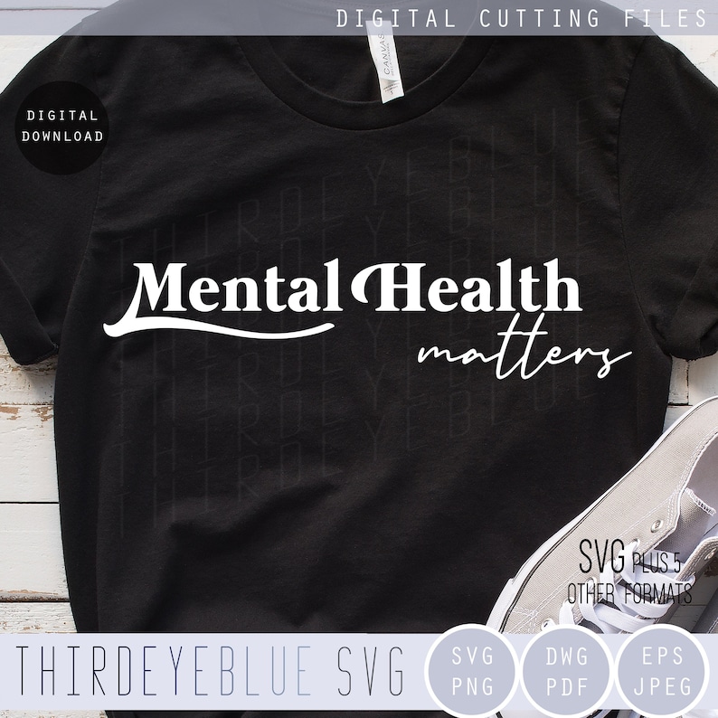Mental Health Matters SVG Mental Health SVG Inspirational - Etsy