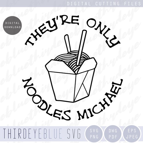 Noodles SVG 80s Movie SVG Mug SVG Gift Vinyl Decal - Etsy