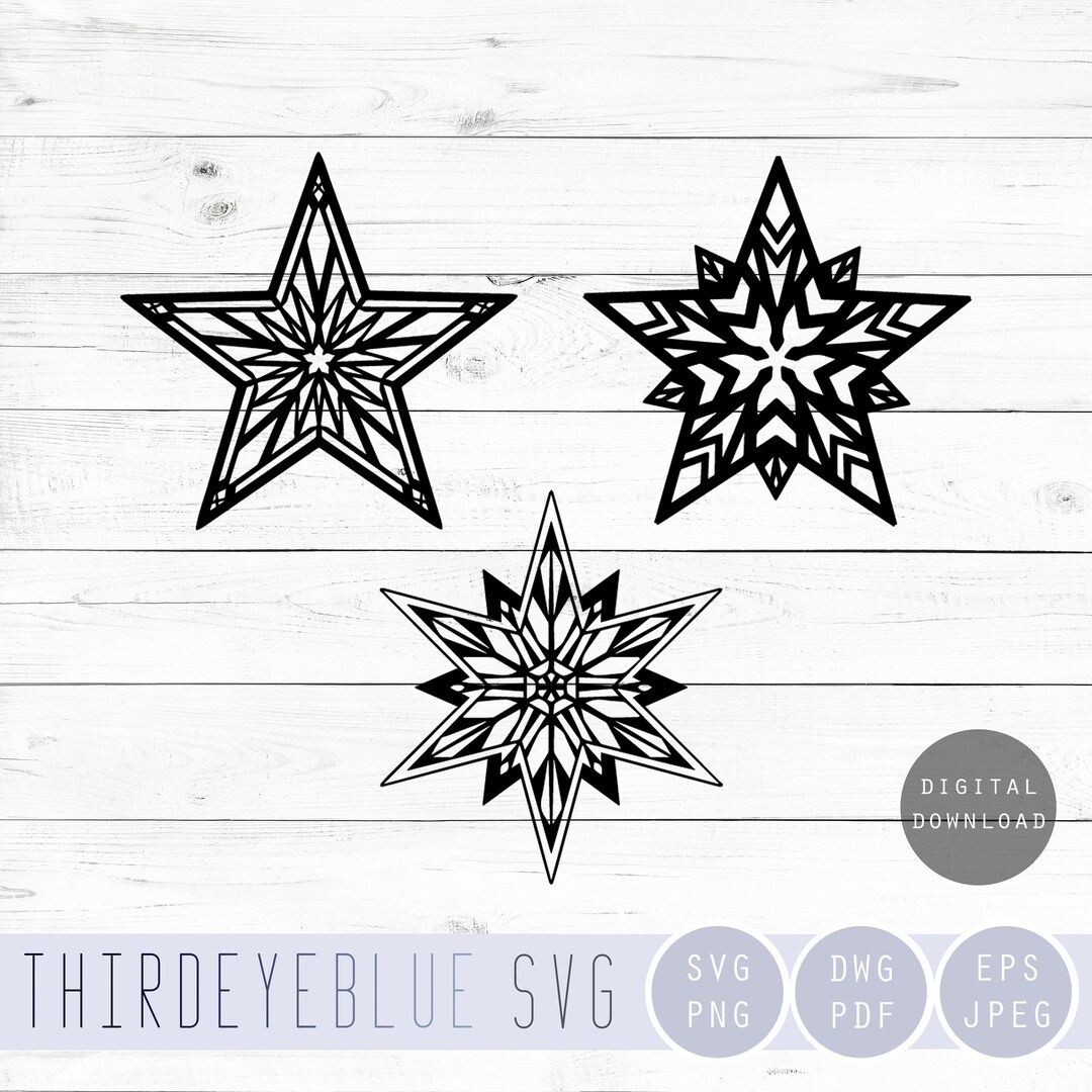 Star Bundle SVG - Etsy