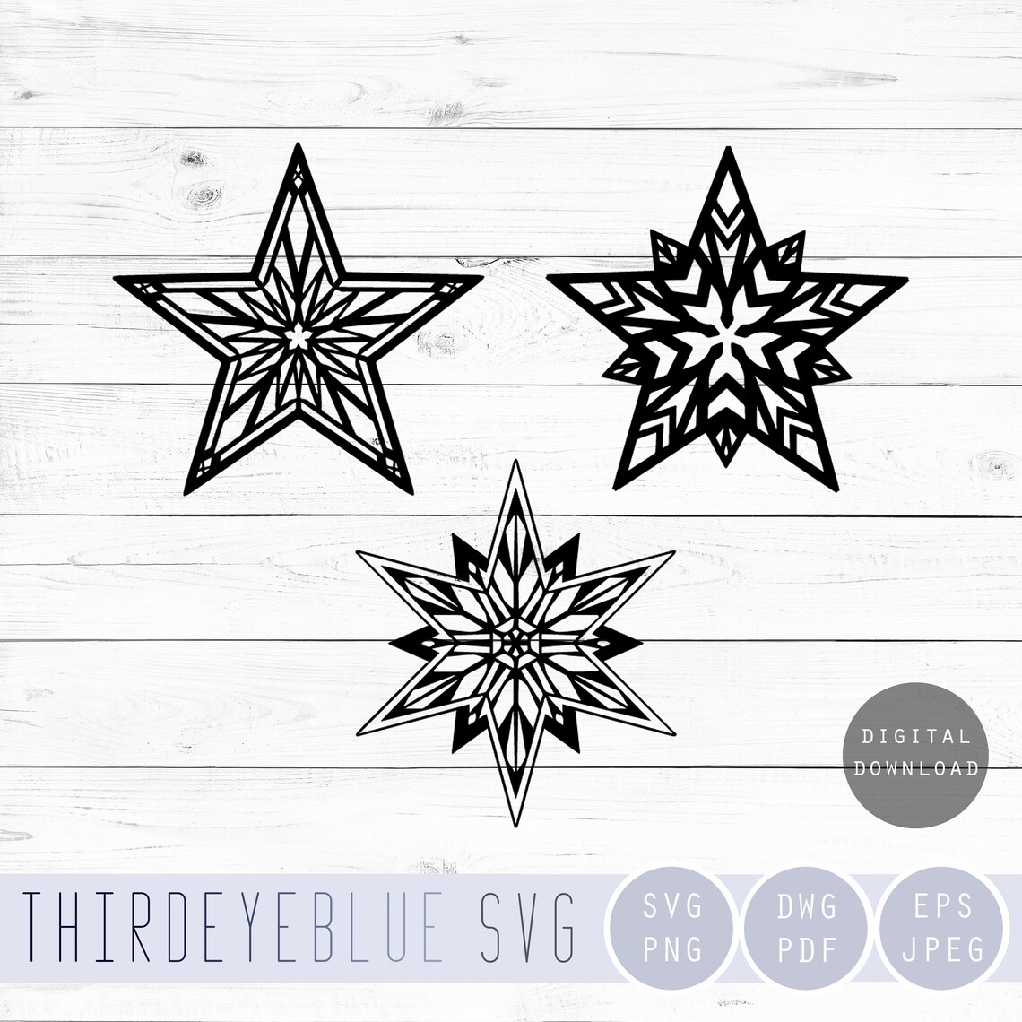 Star Bundle SVG | Etsy