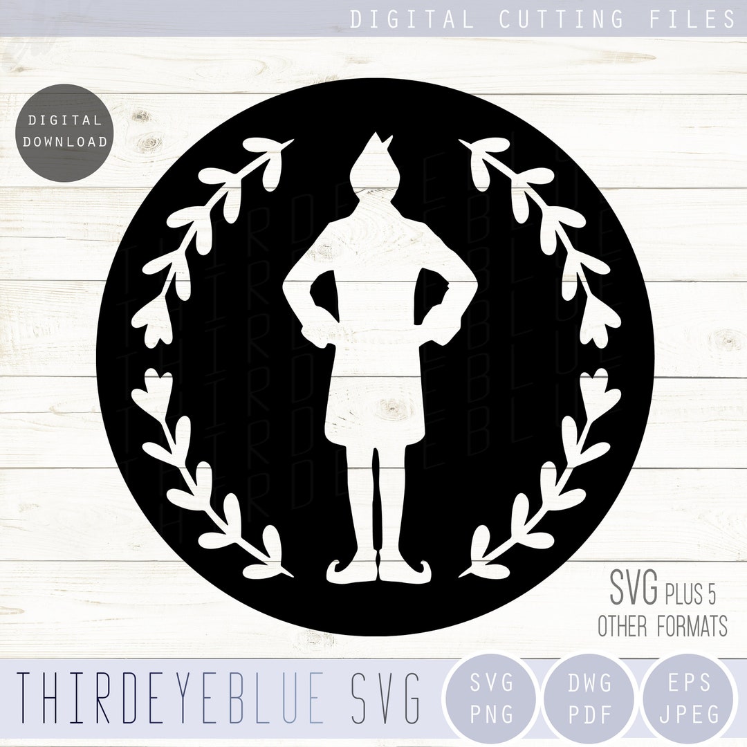 Elf SVG, Christmas Elf SVG, Ornament SVG, Elves Svg, Decoration Svg ...