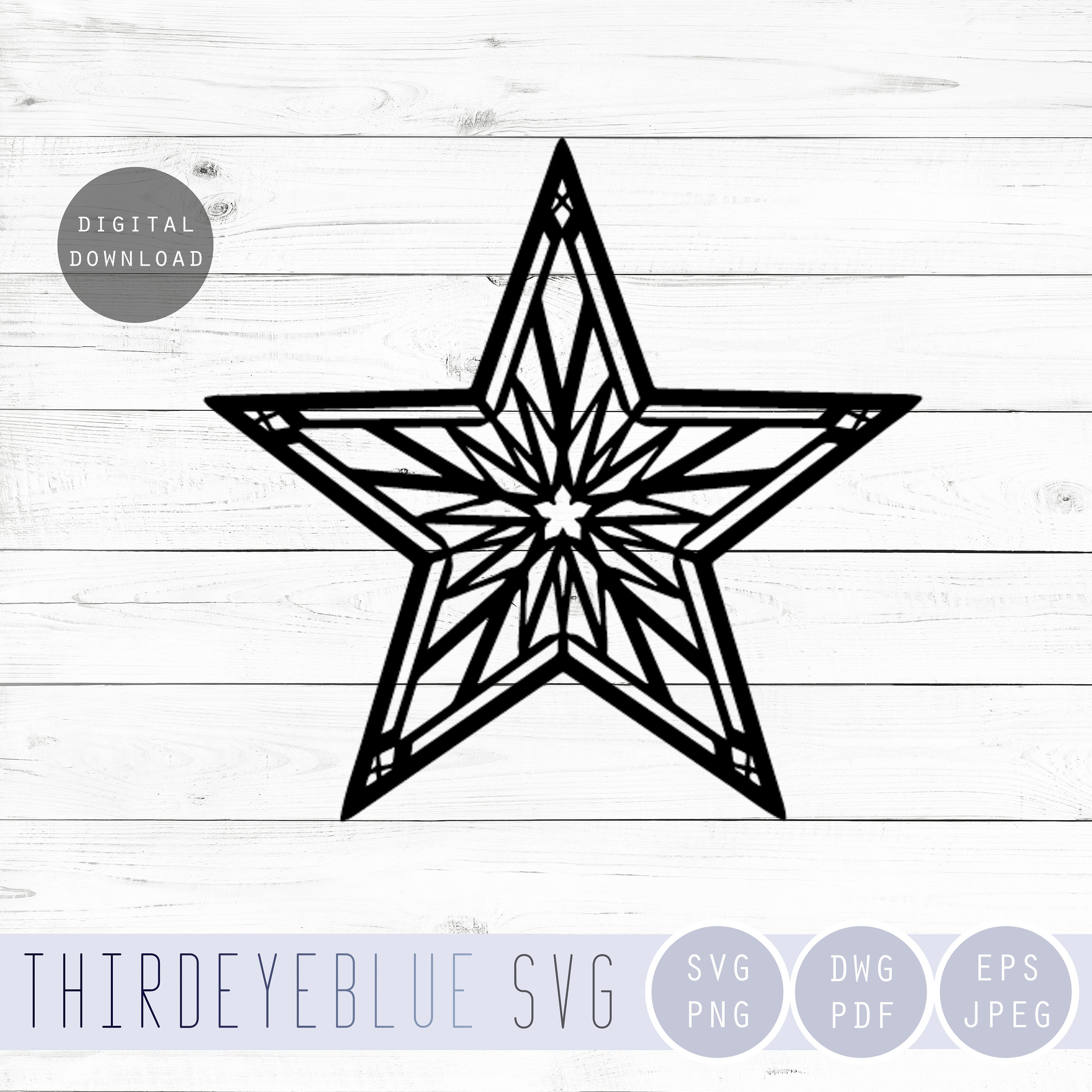 Star SVG Christmas Star SVG Star Design SVG Christmas - Etsy