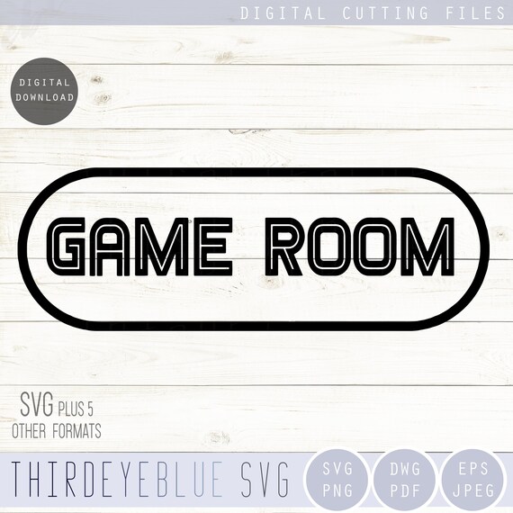 Gaming Room SVG Game Room SVG Digital cutting file | Etsy