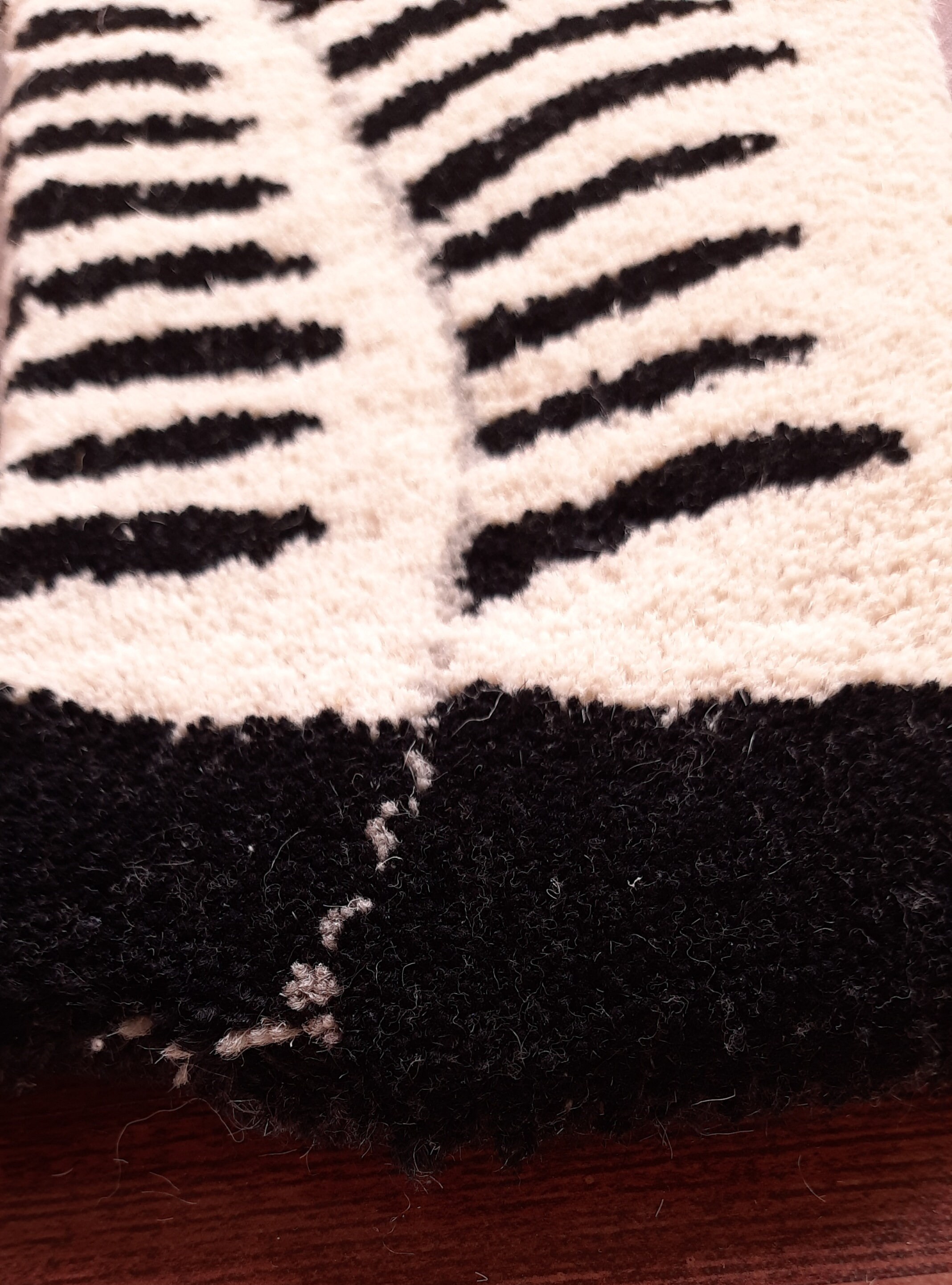 Rug USA Zebra Rugs Hand Tufted Wool Cotton Backing Carpet Home - Etsy UK
