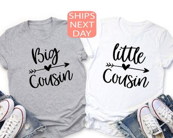 Big Cousin Little Cousin biggest Cousin Shirts, Cousin Crew Shirts, Cousin Shirt, Matching Set ...