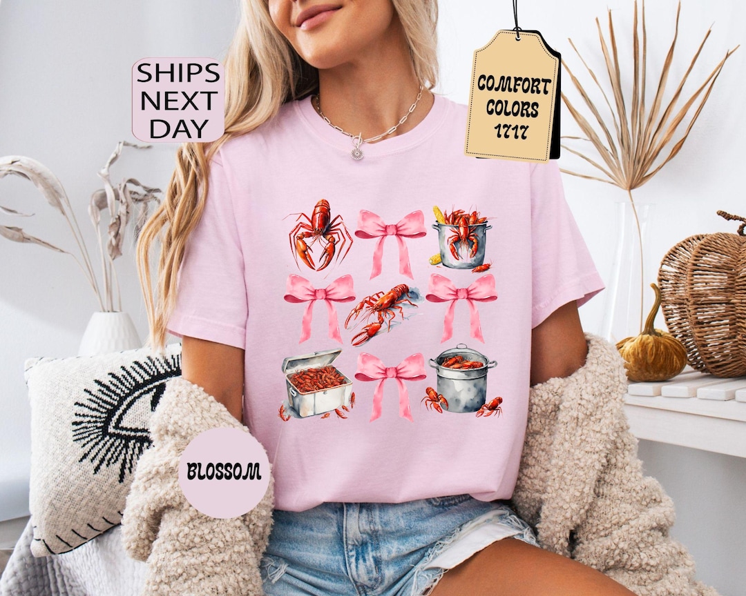 Comfort Colors® Crawfish Boil Shirt, Crawfish Shirt, Crawfish Season ...