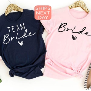 Team Bride Shirt, Bachelorette Party Shirt, Bride Shirt, Bridal Party ...