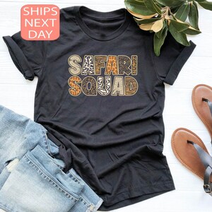 Safari Squad Shirt, Family Vacation Tee, Zoo Adventure Gift - Etsy