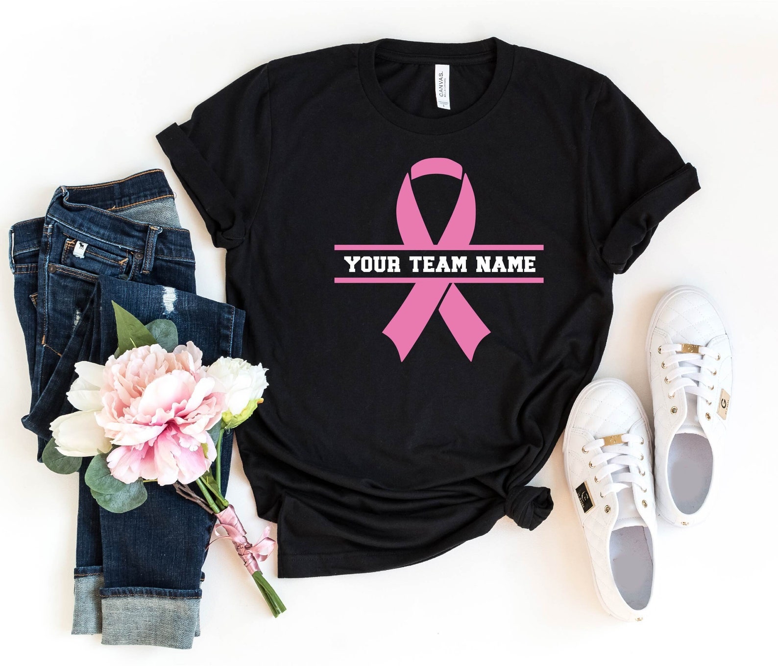 Custom Breast Cancer Shirt Cancer Survivor Team Shirt - Etsy