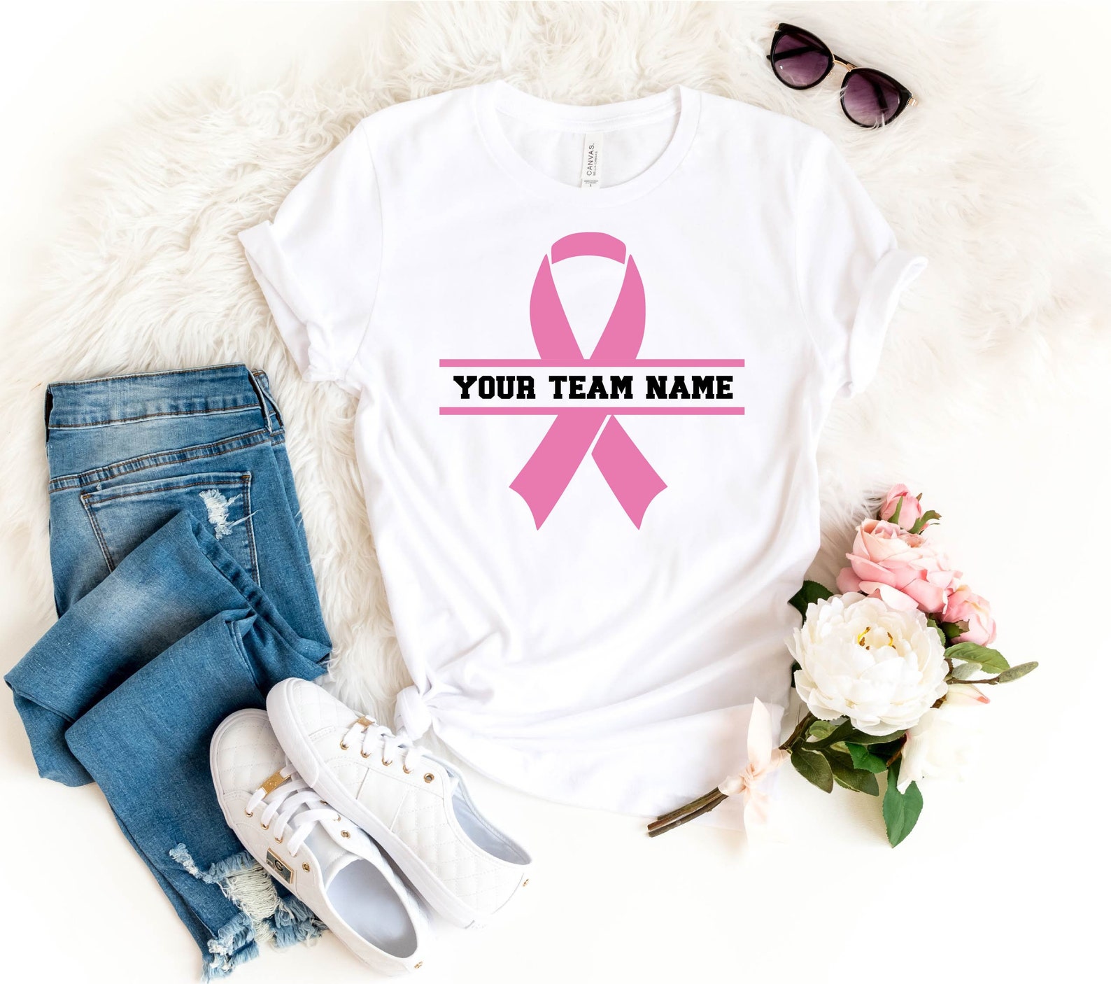 Custom Breast Cancer Shirt Cancer Survivor Team Shirt - Etsy