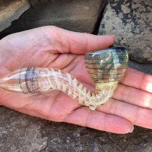 Glass Pipes, Custom-made Hand-blown Glass Pipe, Color Changing Glass ...