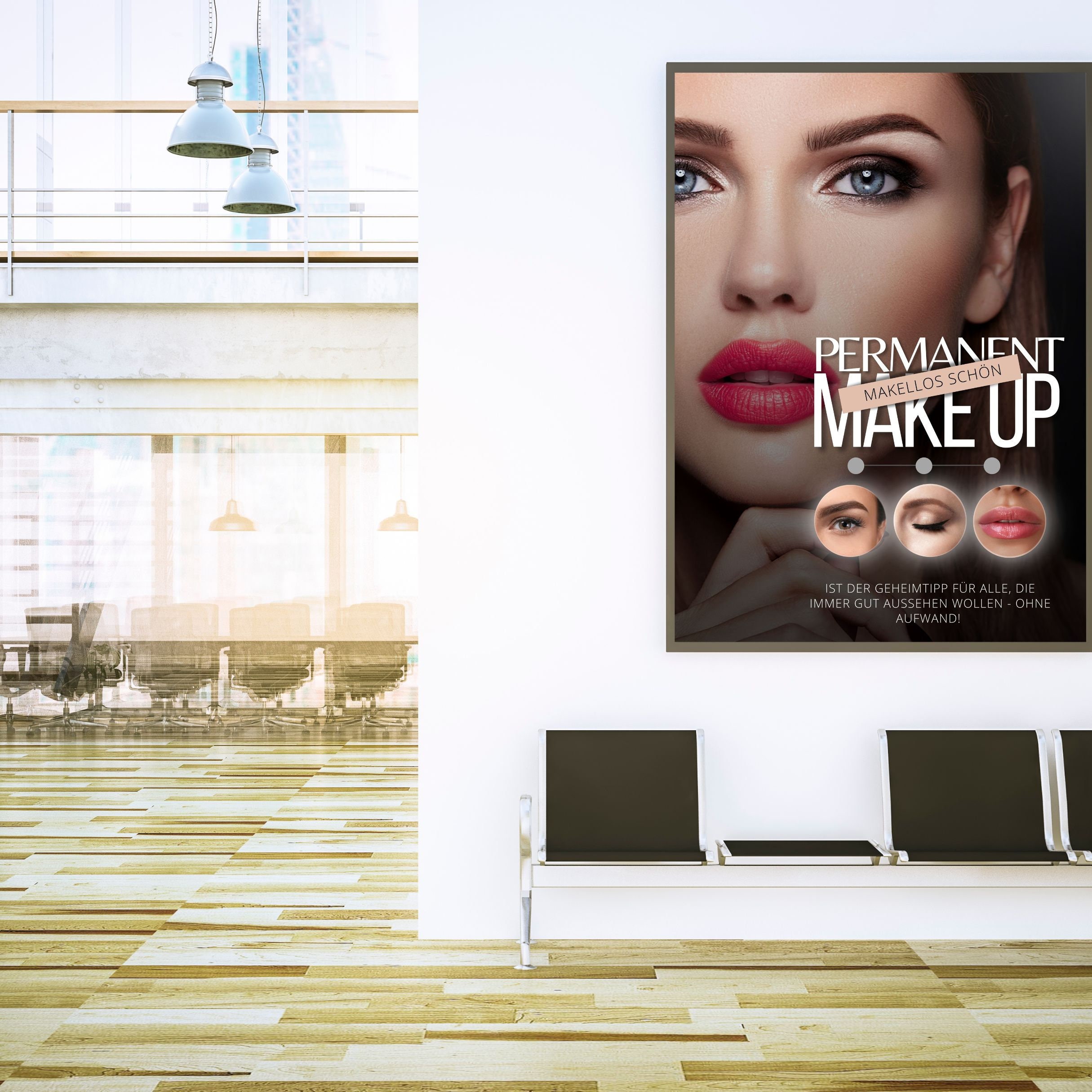 Permanent Make up Poster, Beauty Poster for Download - Etsy