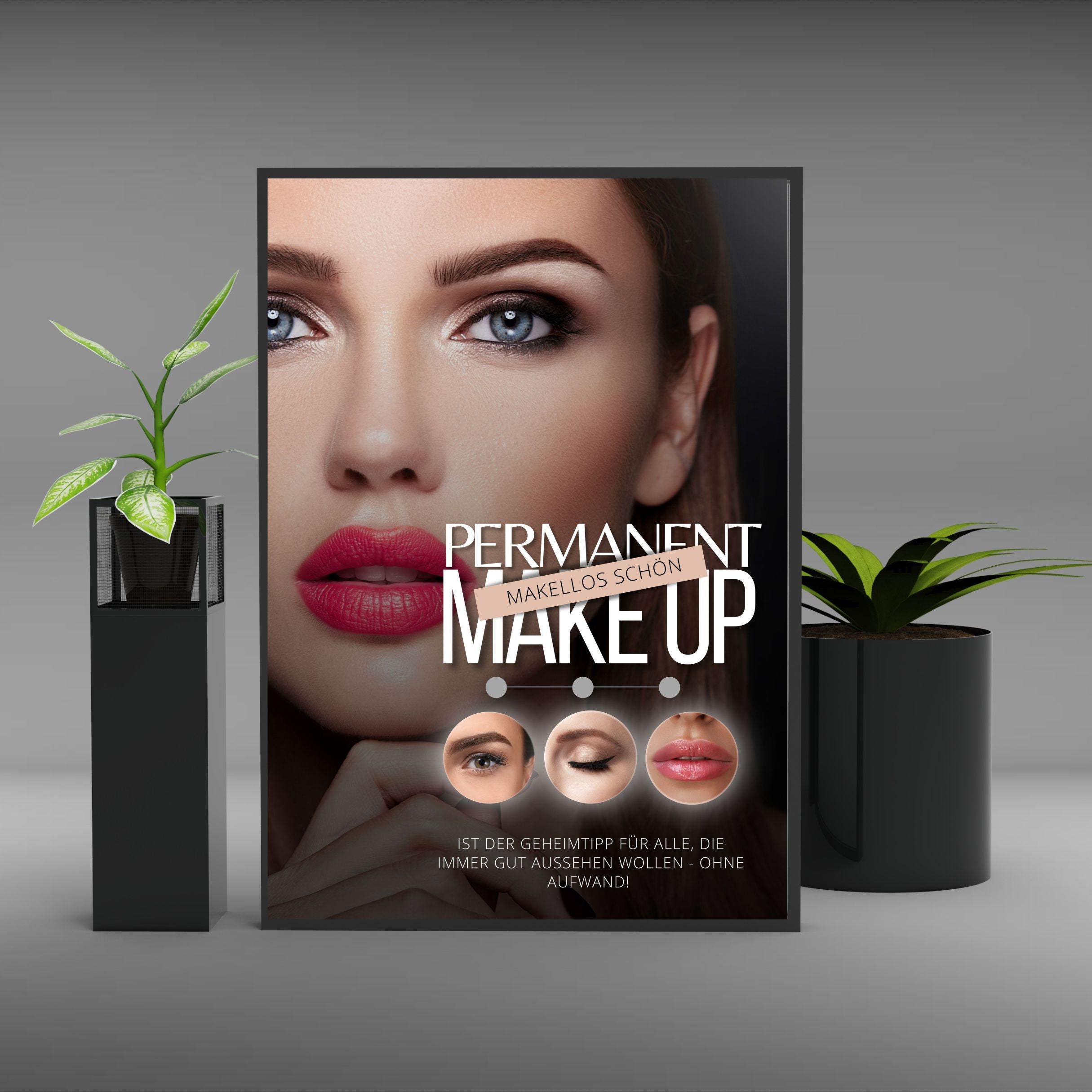 Permanent Make up Poster, Beauty Poster for Download - Etsy
