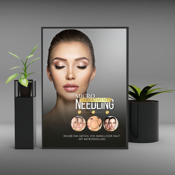 Microneedling Posters - Etsy