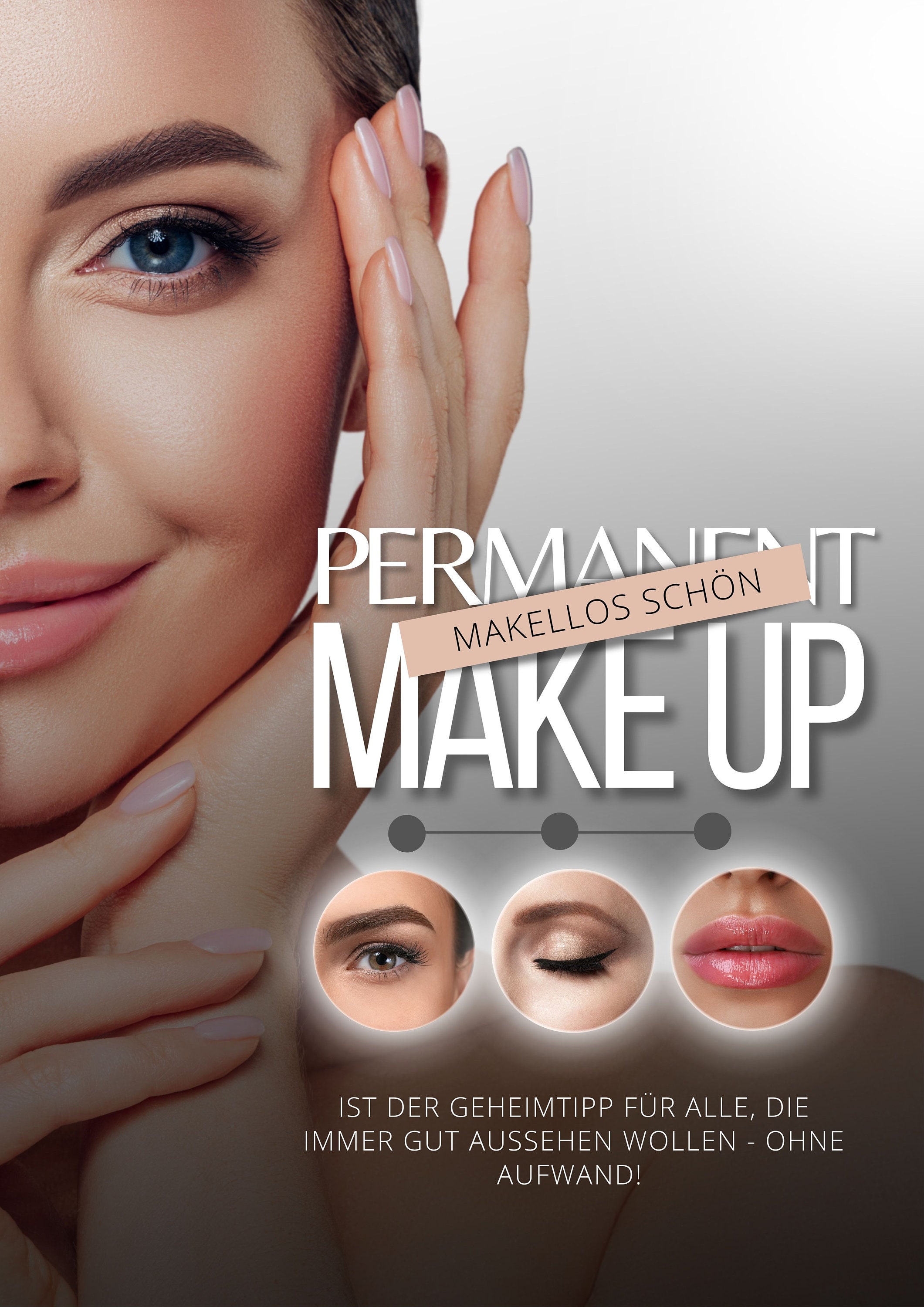 Permanent Make up Poster, Beauty Poster zum Download - Etsy.de