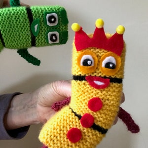 NUMBERBLOCKS 2024 Knitting Pattern. SOFTIES Made on FOAM - Etsy