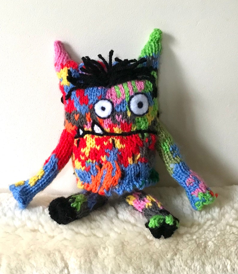 My Colour Monster Knitting Patterns. the Monsters and the Girl. 2025 ...