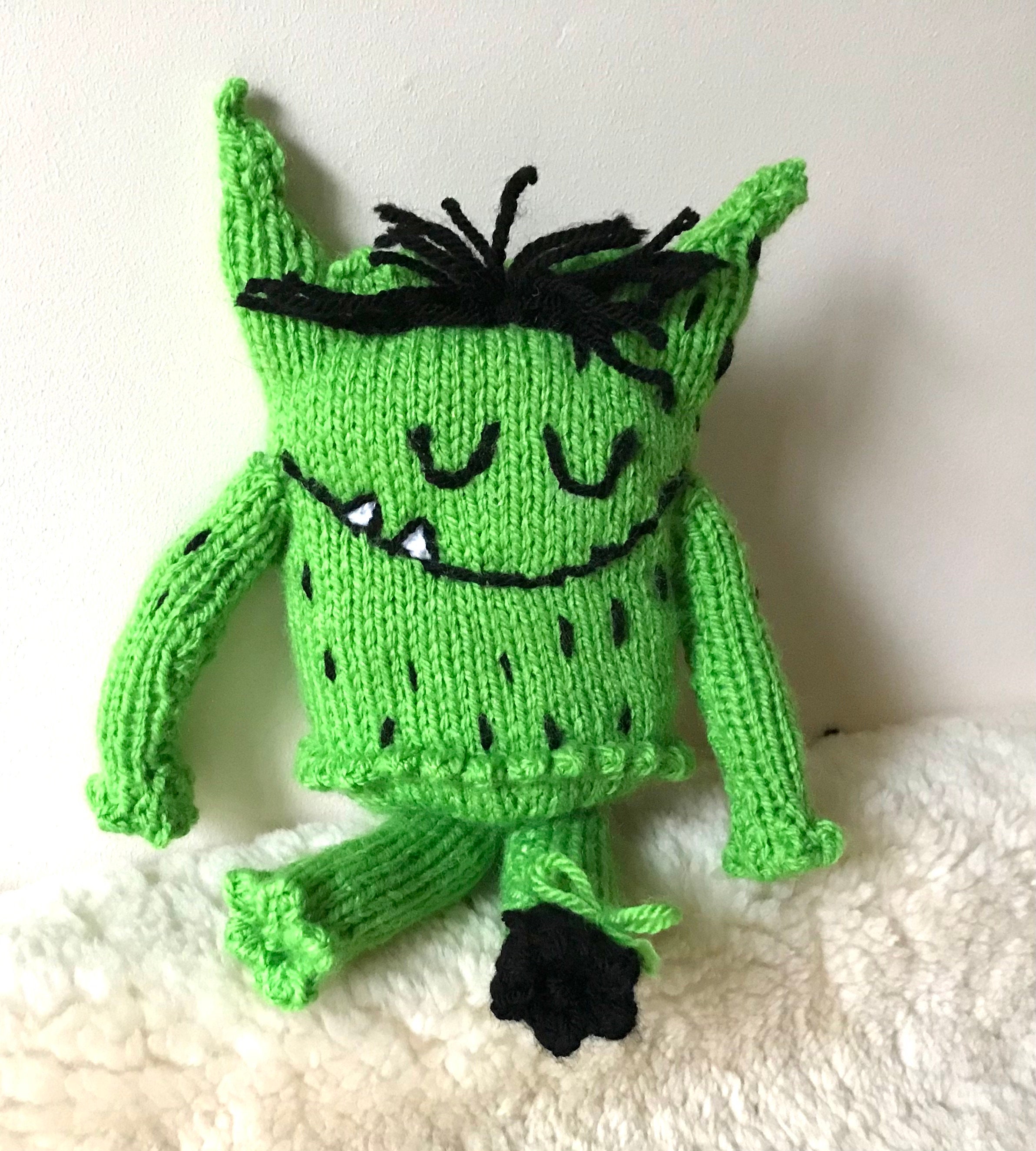 My Colour Monster Knitting Patterns. the Monsters and the Girl. 2025 ...